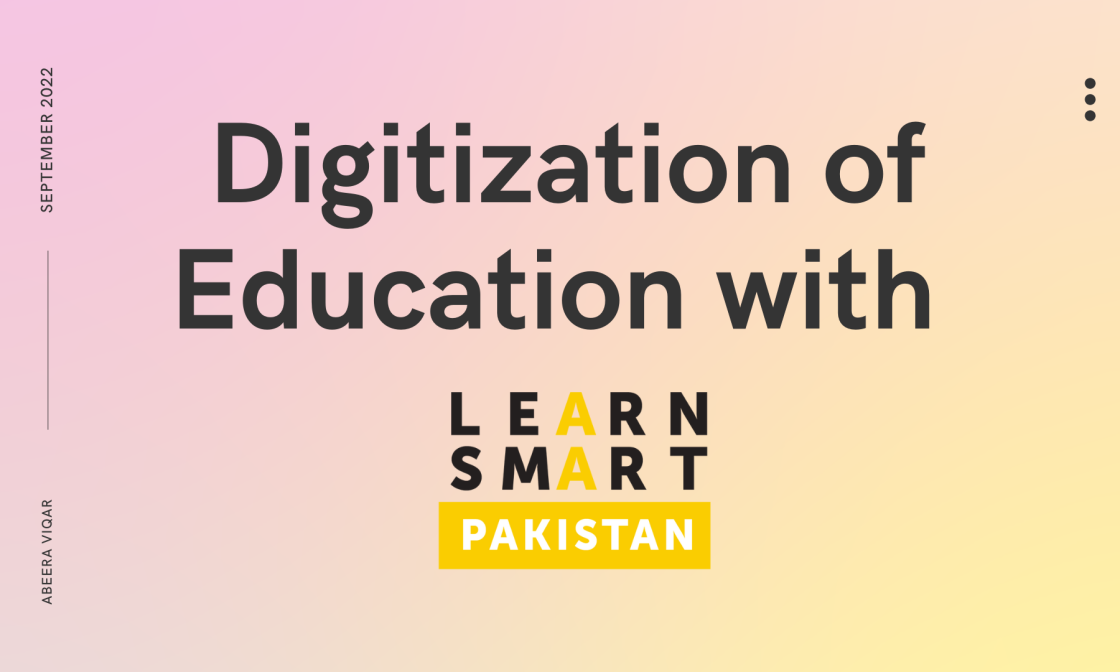 Digitalization of Education with Learn Smart Pakistan - Knowledge Platform